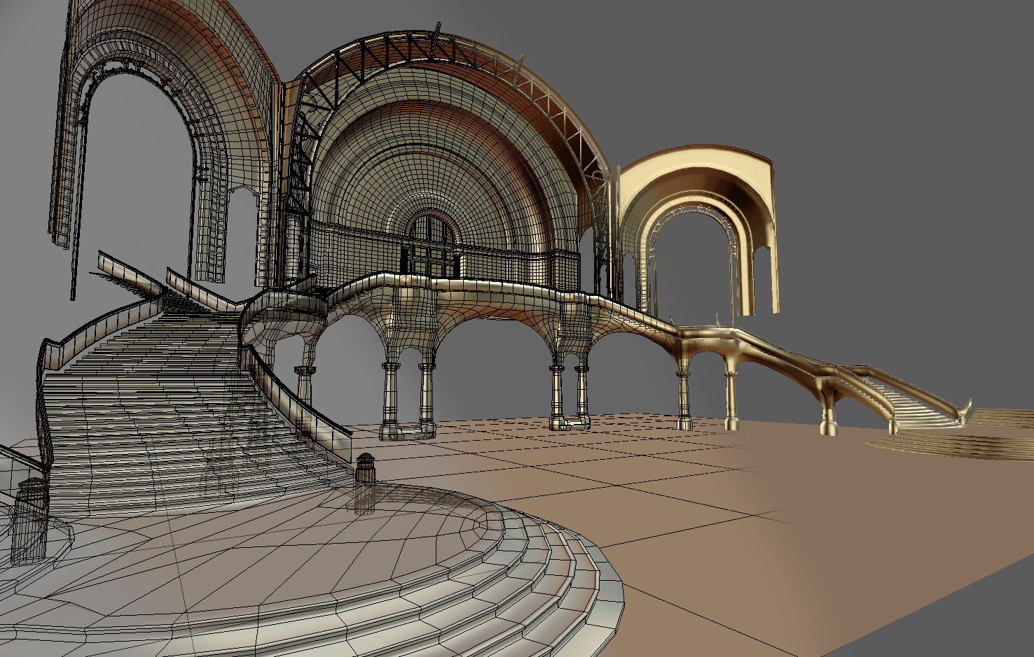 Grand Palais, The staircase of honour – carlos padial